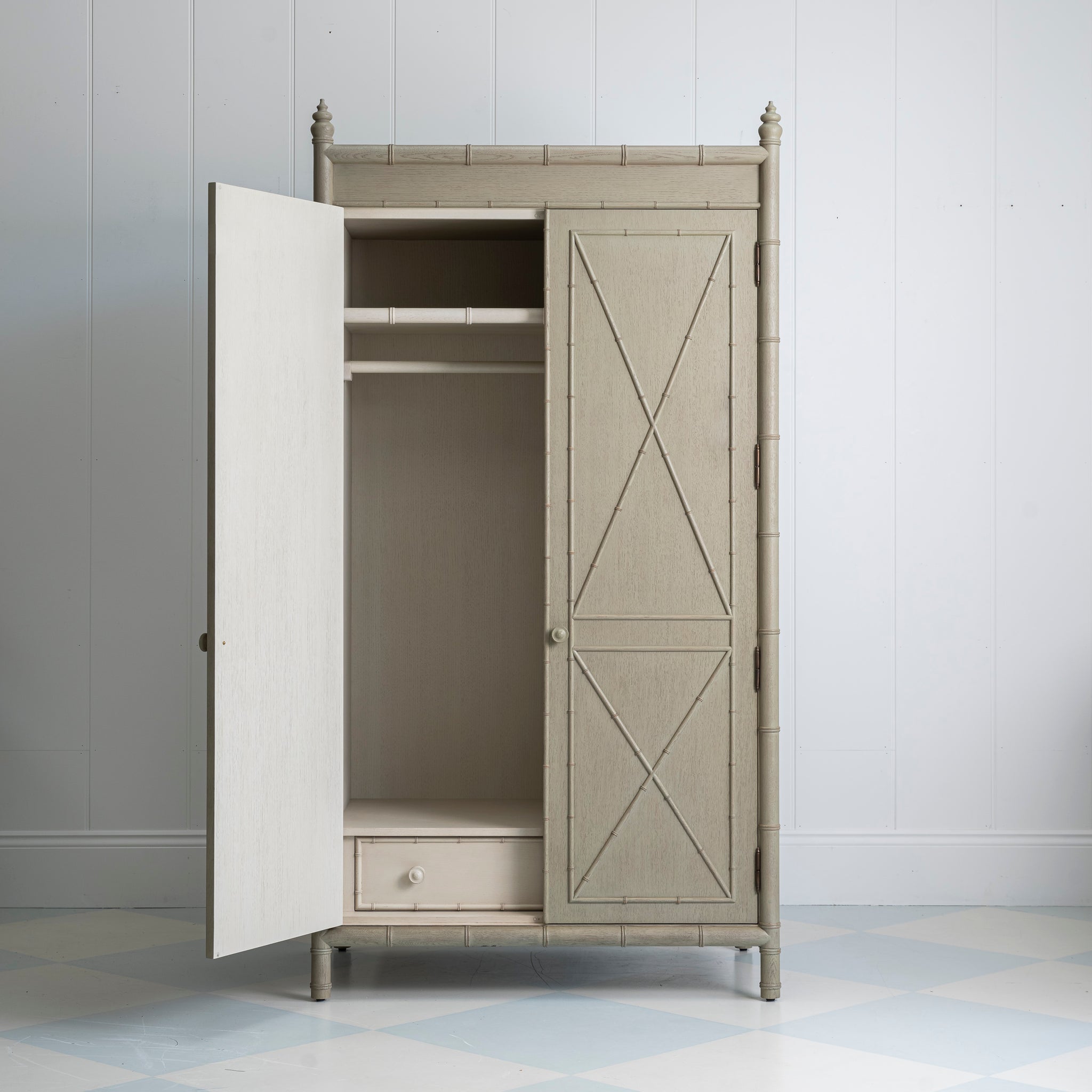 Bamboo Wardrobe - Stone – Studio Hám