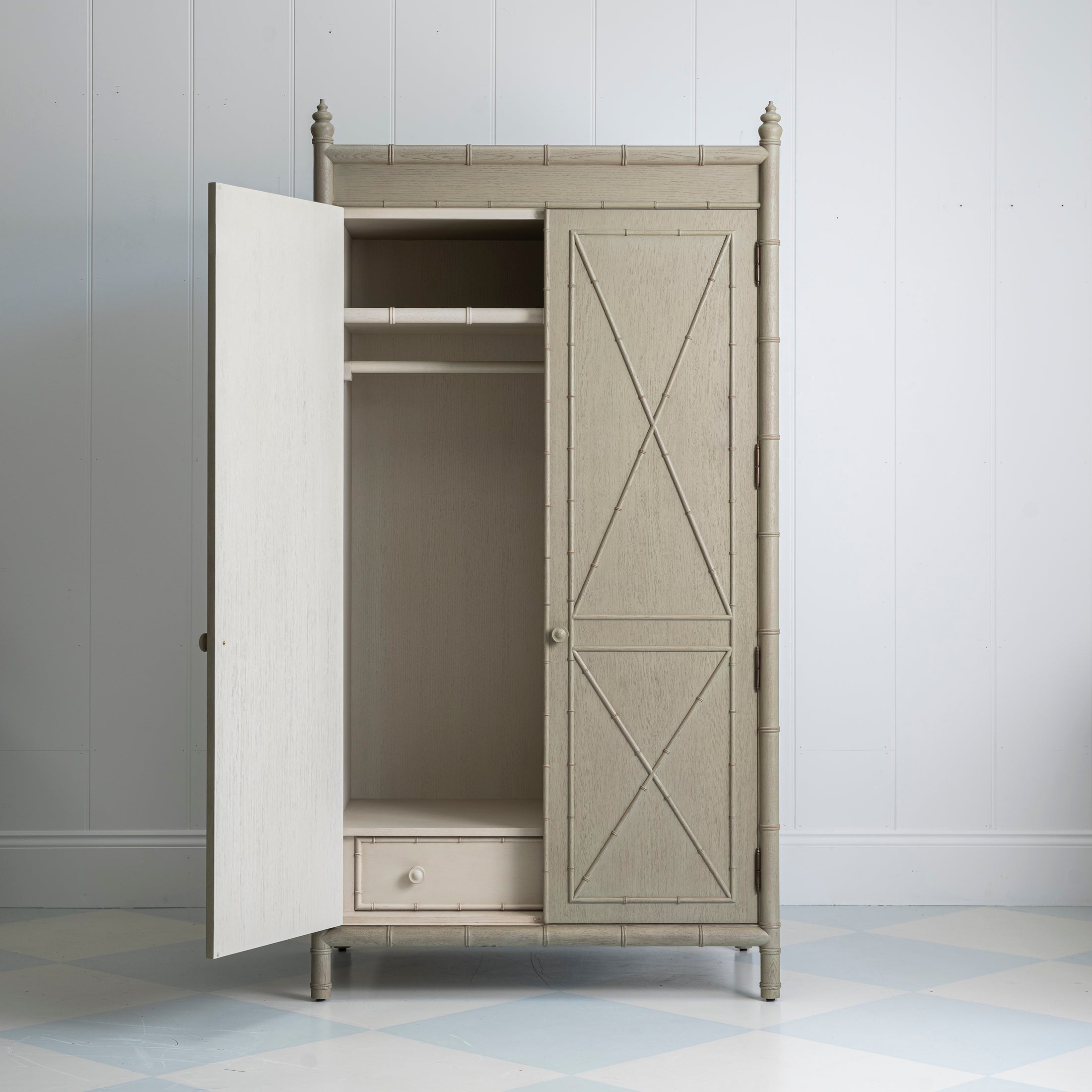 Bamboo Wardrobe - Stone – Studio Hám