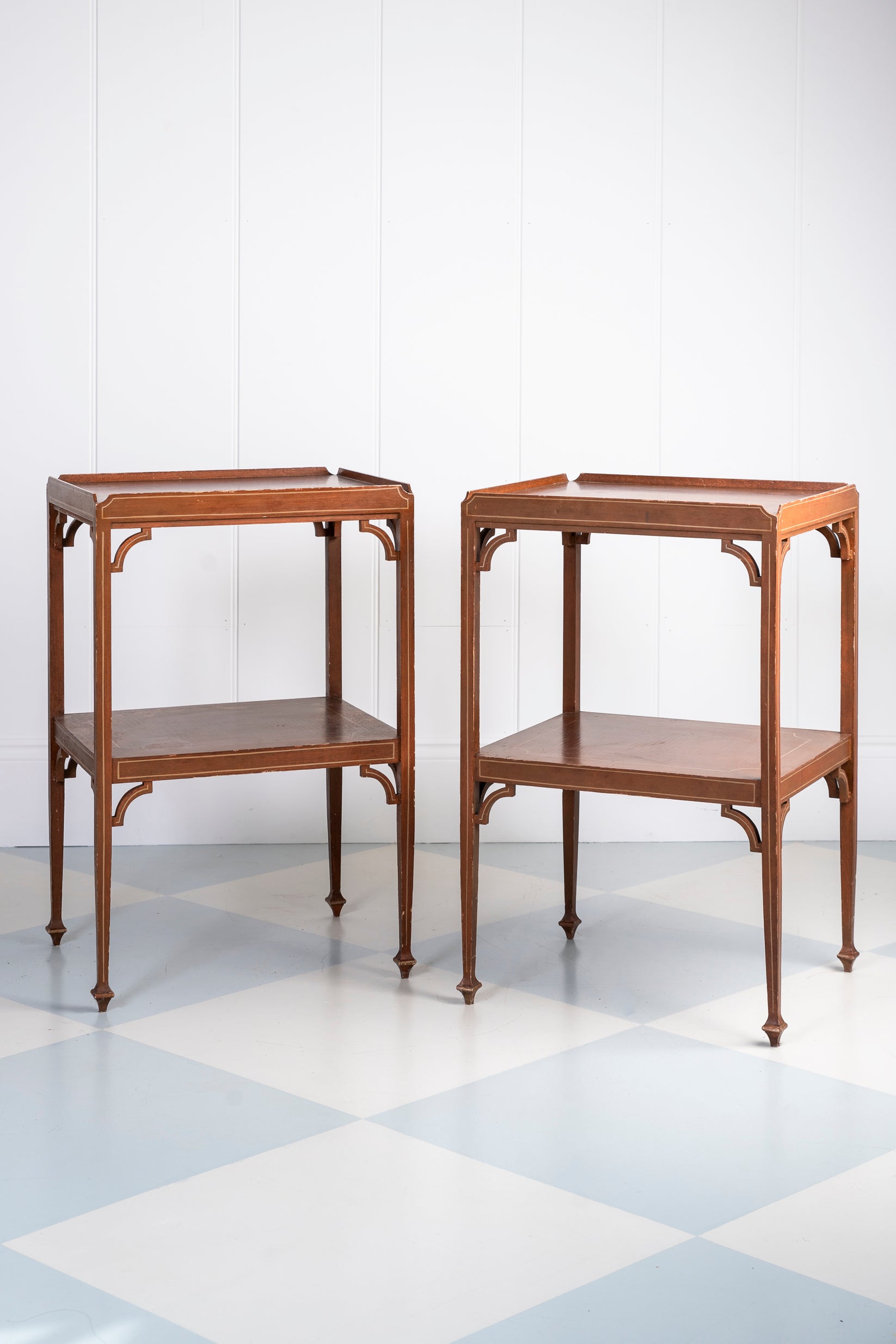 Pair of Painted Side Tables – Studio Hám