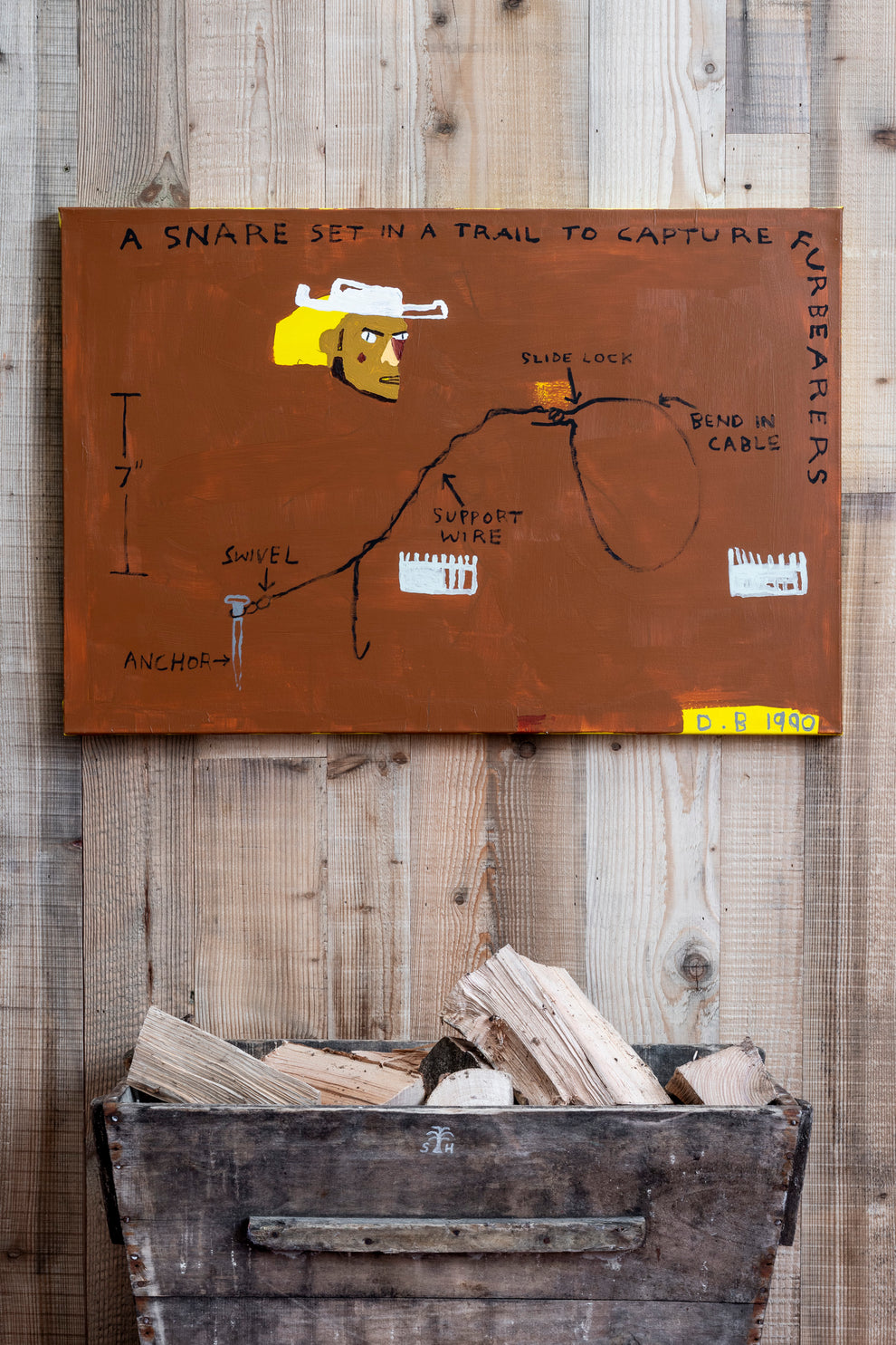 "Anatomy of a Snare" Painting – Studio Hám