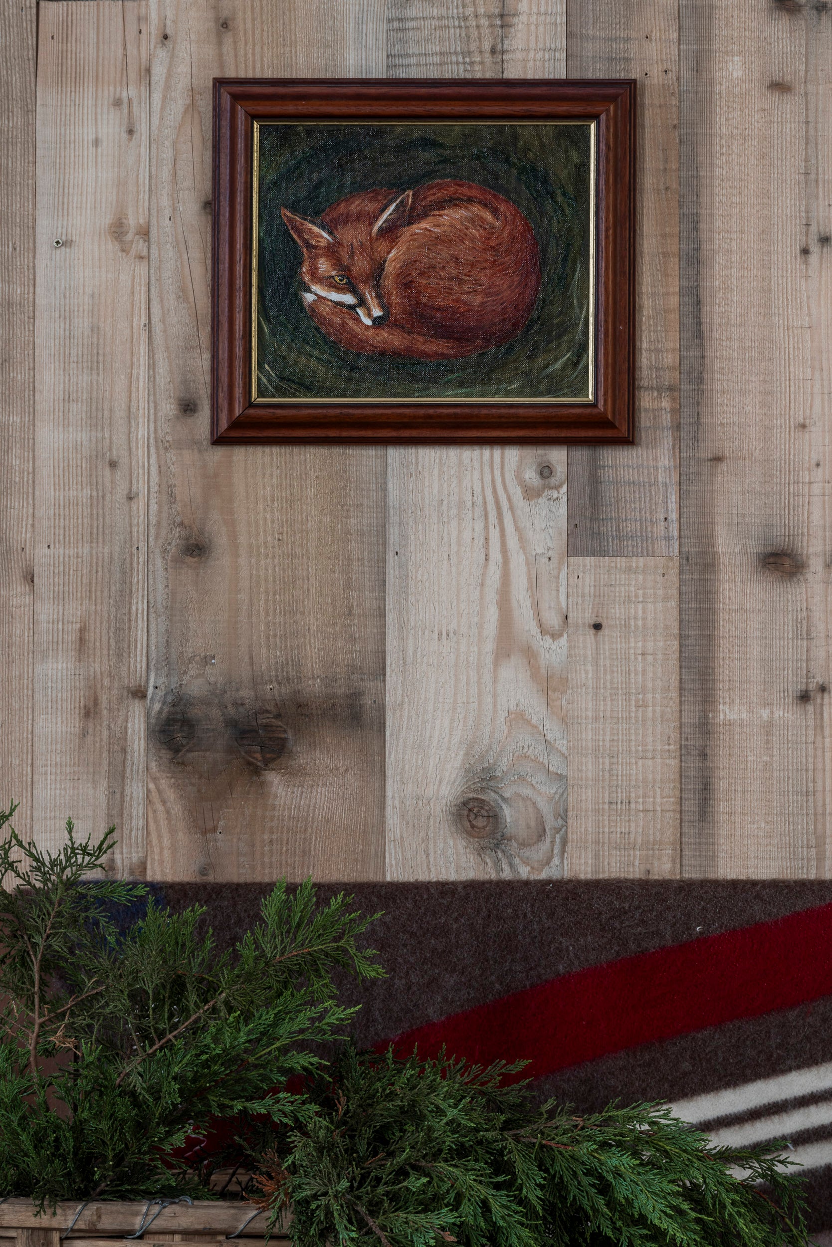 Naive Fox Painting – Studio Hám