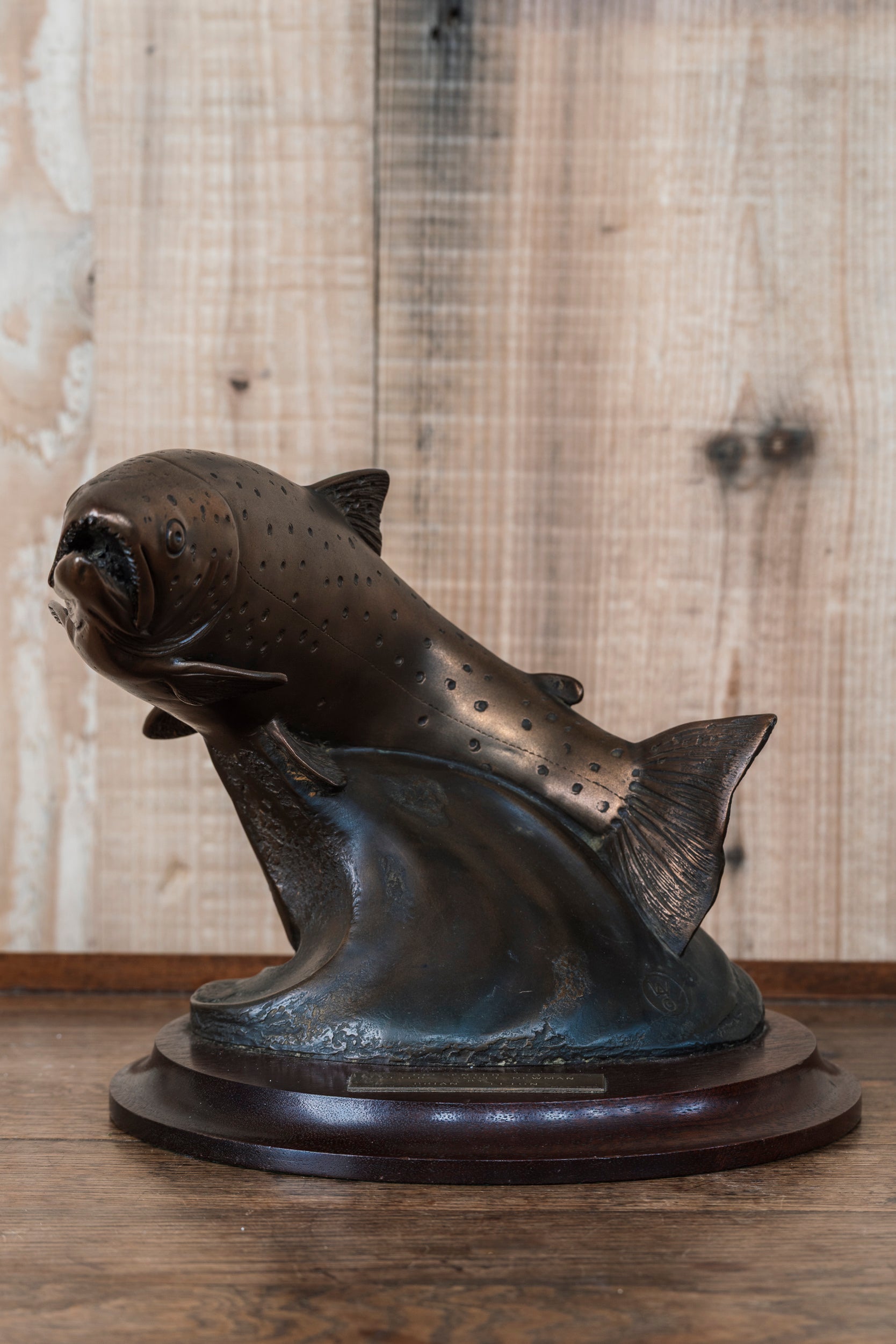 Bronze Fish Sculpture – Studio Hám