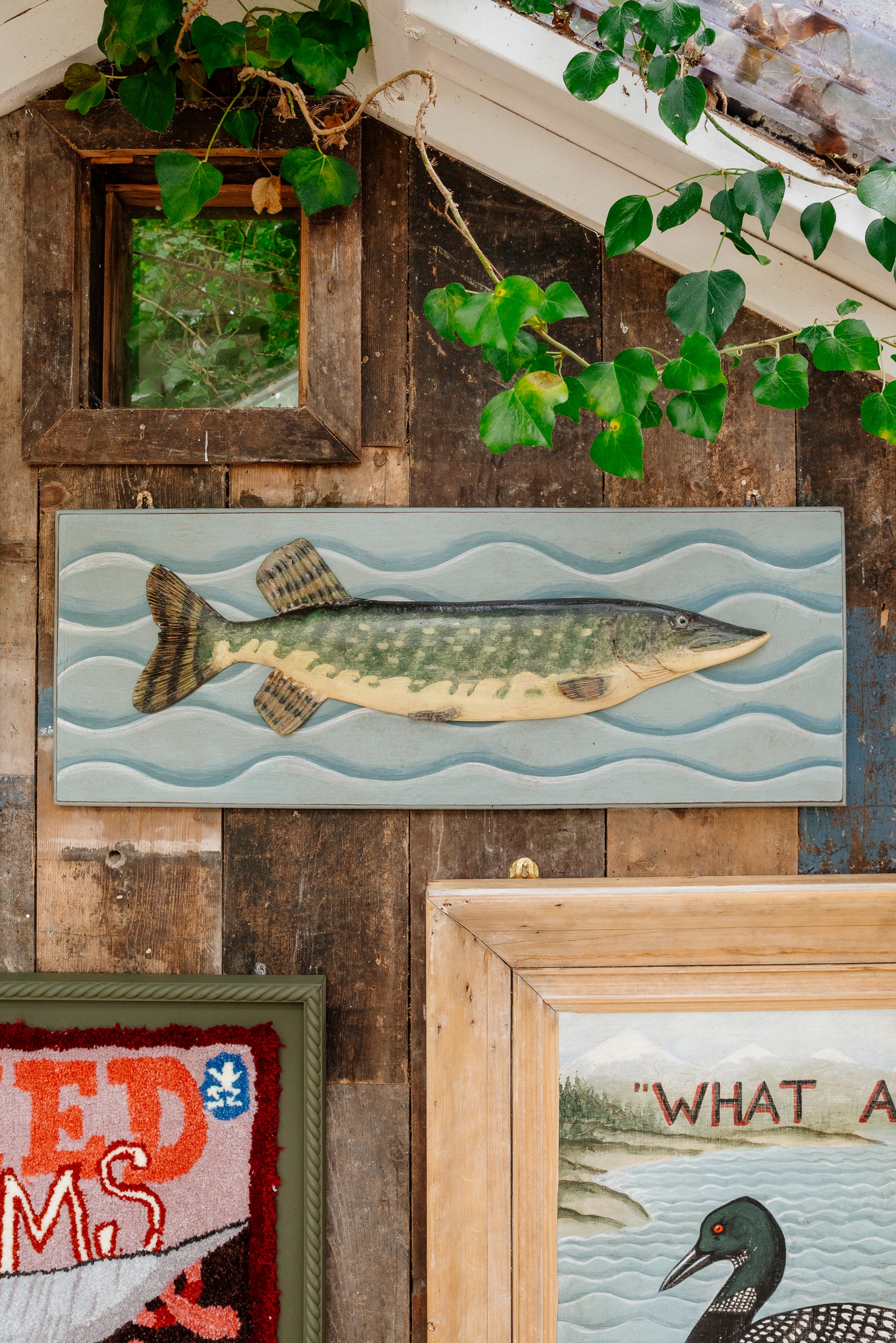 Carved Wooden Pike – Studio Hám