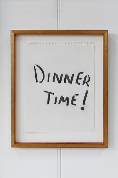 dinner time sign